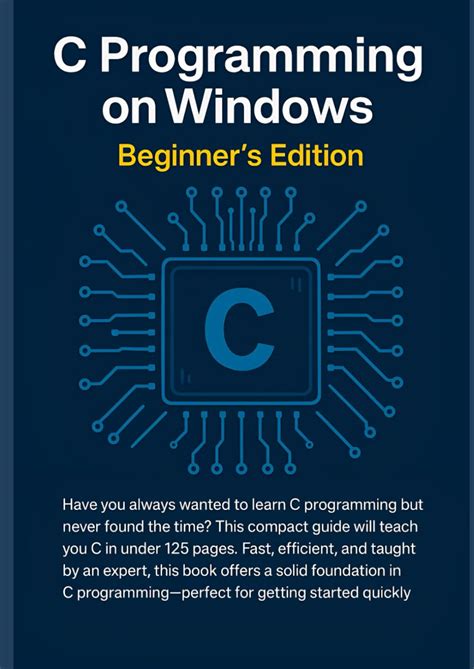 C Programming On Windows A Beginners Guide In Just 120 Pages