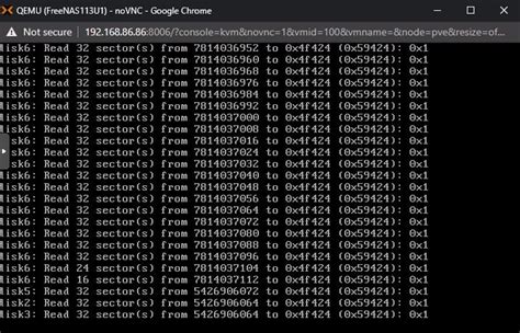 Virtualized Freenas Disk Error During Boot And Hanging Freenas