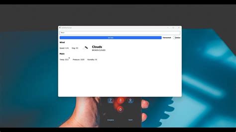 whetherforcasr project using qt quick qml youtube