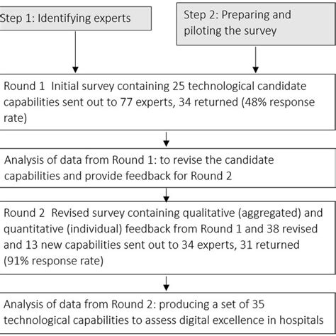 Flow Diagram For The EDelphi Exercise Download Scientific Diagram