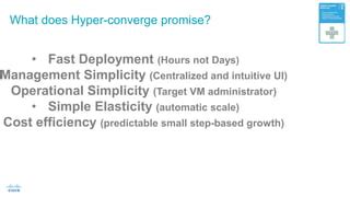 Cisco Hyperflex Software Defined Storage And Ucs Unite PDF Data Storage And Warehousing