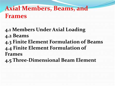 Solution Finite Element Chapter 4 Axial Members Beams And Frames