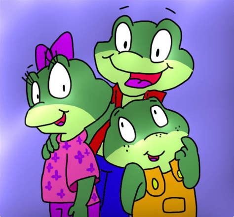 Leap Lily And Tad Redrawn By Frogtable125