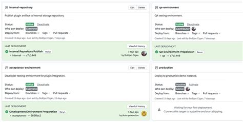 deployments and automation semaphore