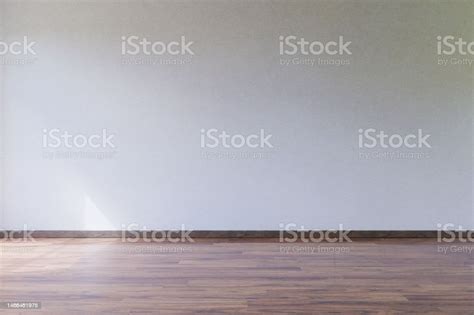 현대적인 빛이 가득한 방의 빈 흰색 벽 정면 나무 쪽모이 세공 마루 바닥 햇빛 커튼 3d 그림 0명에 대한 스톡 사진 및 기타