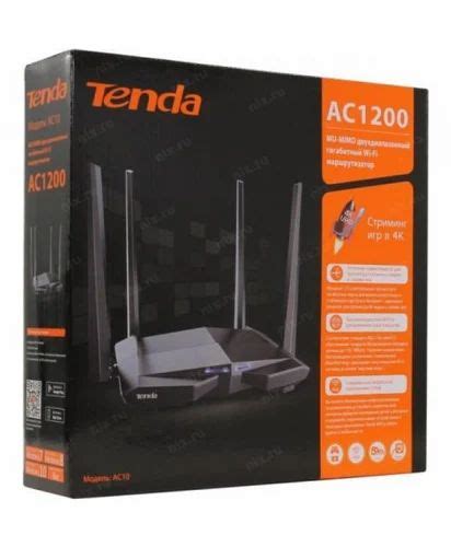 Black Tenda Ac Ac Wireless Smart Dual Band Gigabit Wifi Router For Internet At