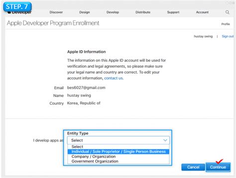 App Store Apple Developer Account Registration Support