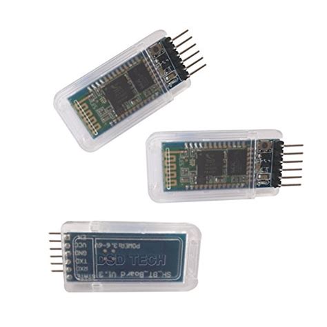 Dsd Tech Hc 05 Bluetooth Serial Pass Through Module Wireless Serial Communication With Button