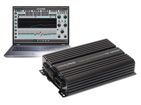 Alpine PDP E DSP DIGITALER KANAL DSP VERSTÄRKER Kompakter Kanal Digital DSP Verstärker