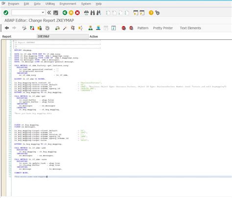 How To Read And Write The Mdg Key Mapping Informat Sap Community