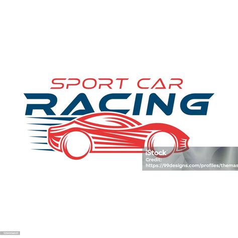 자동 자동차 로고 아이콘 벡터 일러스트레이션 템플릿입니다 모던 스포츠 카 벡터 로고 아이콘 실루엣 디자인 자동차 수리 딜러 차고 및 서비스에 대한 자동차 로고 벡터 그림