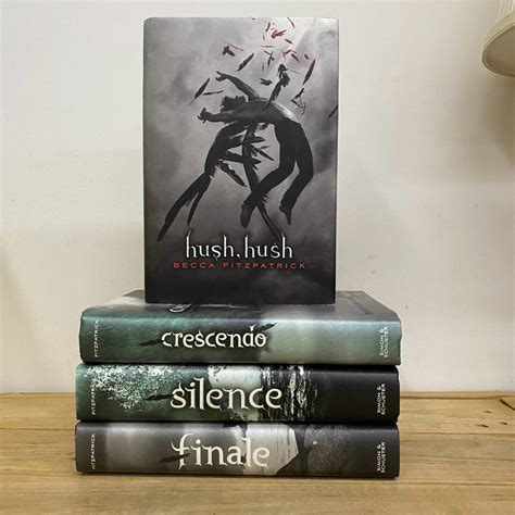 Becca Fitzpatricks Hush Hush Series 4 Books Set Hush Hush
