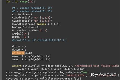 Python验证实战 Cocotb覆盖率收集 知乎