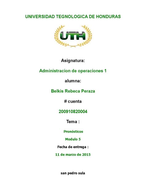 Tarea Modulo 5 5651d23fb5281 Pdf Análisis De Los Datos Análisis