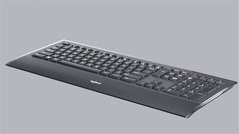 Logitech K740 Keyboard 3d Model By Cactus3d