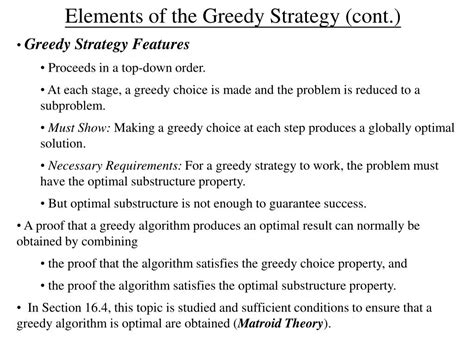 PPT CHAPTER Greedy Algorithms PowerPoint Presentation Free Download ID