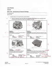 Understanding Sedimentary Rocks In GEOL Lab Assignment Course Hero