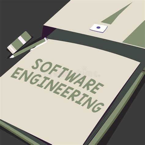 text caption presenting software engineering conceptual photo program development in systematic