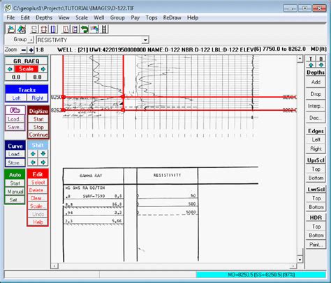 How To Digitize A Raster Log