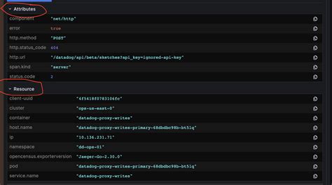 Rename Attributes To Span Attributes And Resource To Resource