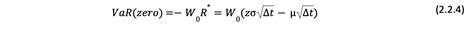 Value At Risk Var Calculation Formulas Portfolio Tools And Methods In Python And Excel