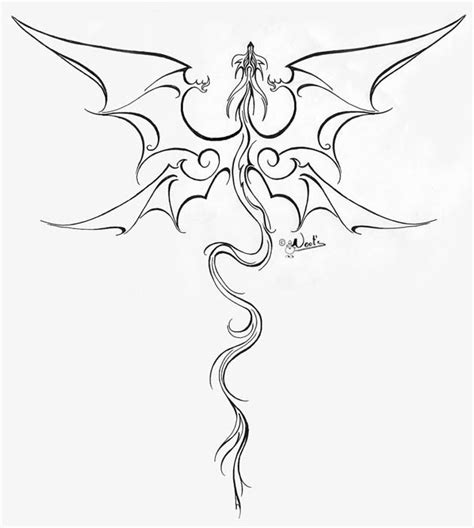 Small Dragon Tattoos Tribal Dragon Tattoo Dragon Tattoo Designs Small Tattoos Tattoo Diy