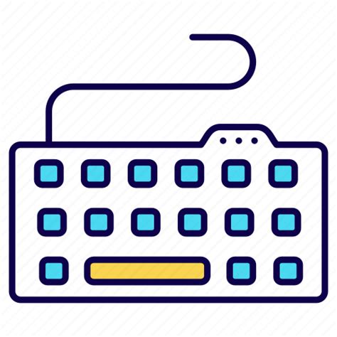 Keyboard Computer Device Hardware Technology Key Typing Icon Download On Iconfinder