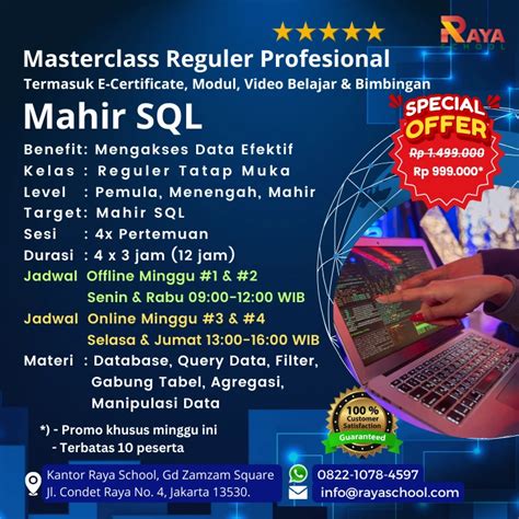 Kursus Sql Panduan Lengkap Belajar Bahasa Query