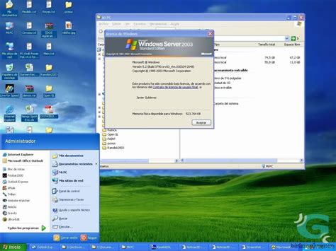 Windows 2003 Standard Server Vs Windows Xp Professional Bitácora De Javier Gutiérrez Chamorro