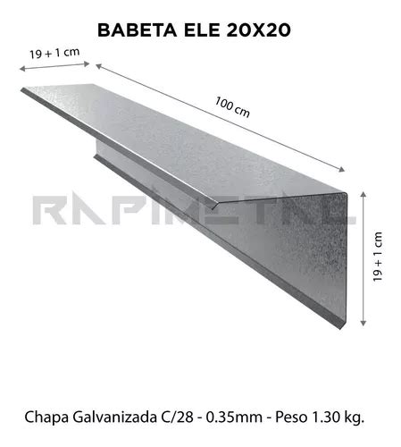 Zingueria Lateral Cubre Carga Tipo Ele X Galva X Metro En Venta En Capital Federal Capital
