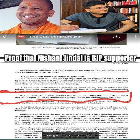 Proof That Nishant Jindal Is Bjp Supporter R Hindumemesnetwork