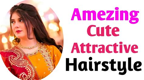 New Amezing Cute Attractive Hairstyle For Girls Open Hairstyle Latest