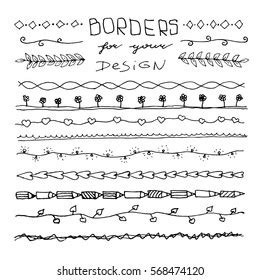 Single Line Flower Border Images Stock Photos Vectors Shutterstock