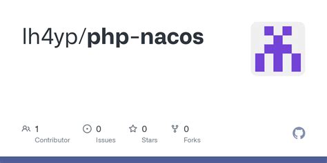 Github Lh Yp Php Nacos