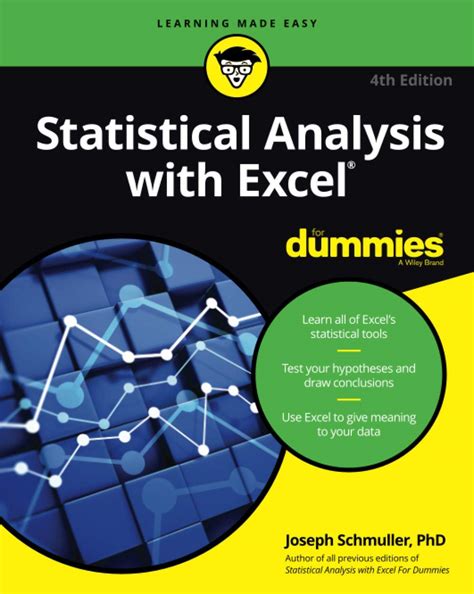 Statistical Analysis With Excel For Dummies 4th Edition 9781119271154 Schmuller