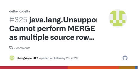 java lang unsupportedoperationexception cannot perform merge as