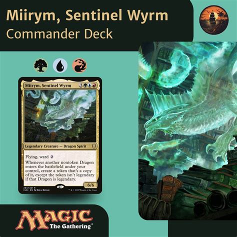 Miirym Sentinel Wyrm Custom Edh Commander Deck Collectors Cove