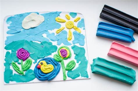 Поделка из пластилина в детский сад фото и картинки 67 штук