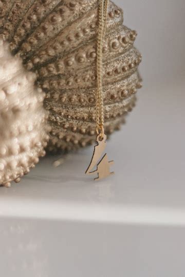 Numerology Necklace — Cool And Brown