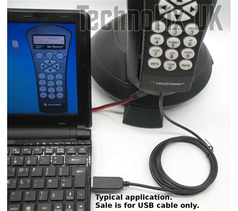 Ftdi 5m Usb Pc Control Cable For Celestron Nexstar Telescopes 4 Pin