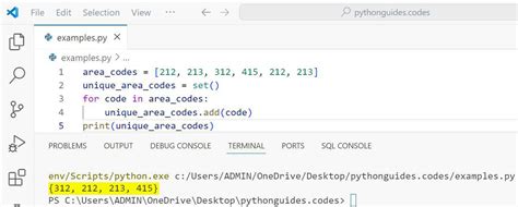 How To Convert Array To Set In Python