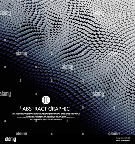 Matrix Of Countless Blocks Big Data Cloud Computing Computer Concepts Stock Vector Image