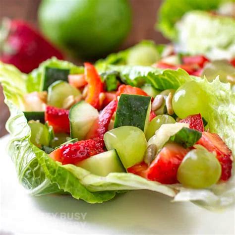 Delicious Fruit And Vegetable Salad Dizzy Busy And Hungry