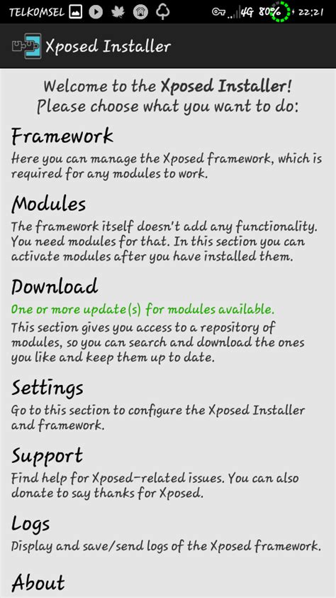 Cara Instal X Posed Framework Jalan Potong