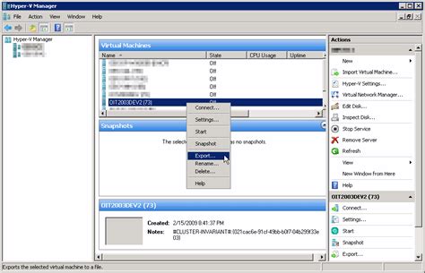 Hyper V Export Error Troubleshooting