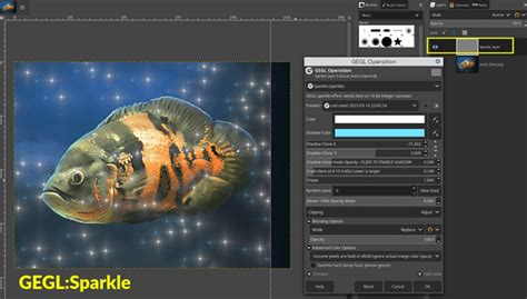 I Made A New Gimp Plugin That Makes Sparkle Effects With Gegl Releases Section Contains