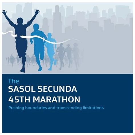 Sasol Secunda Marathon 2025 Results Running Calendar