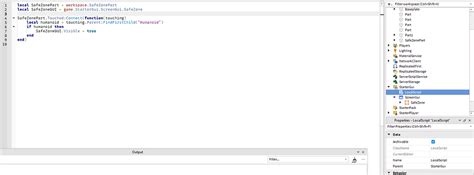 When Touching Safe Zone Gui Not Popping Up Scripting Support Developer Forum Roblox