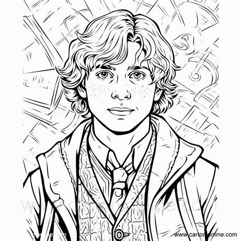 Disegno Ron Weasley 08 Di Ron Weasley Da Colorare