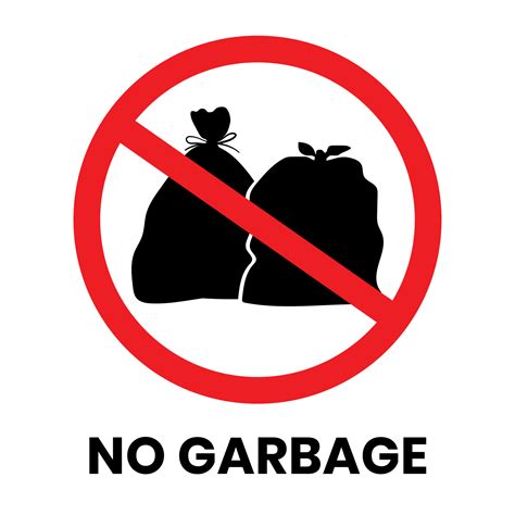 No Dumping Vector Art Icons And Graphics For Free Download
